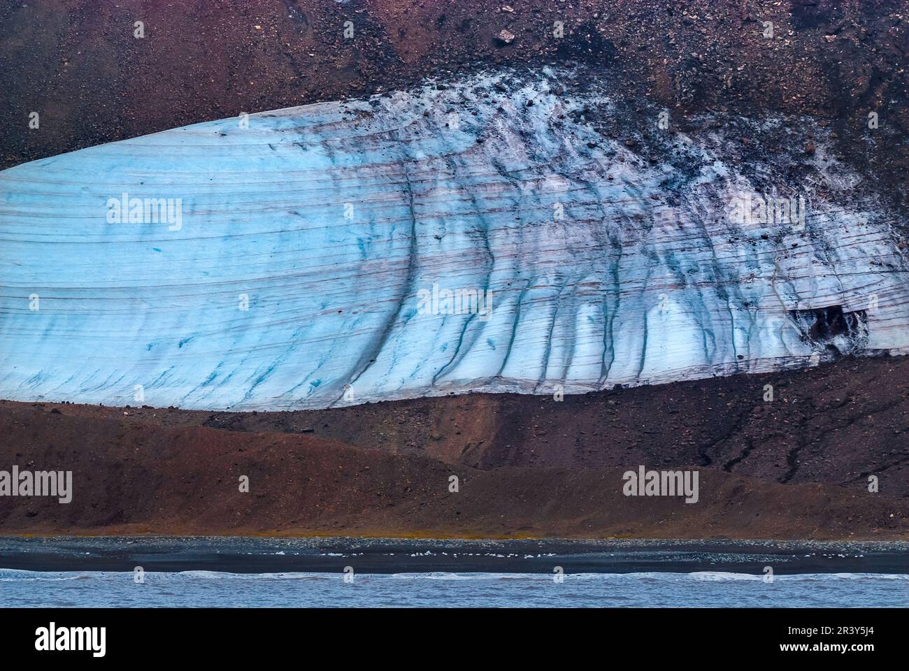 Glacier in Antarctic Continent Stock Photo - Alamy
