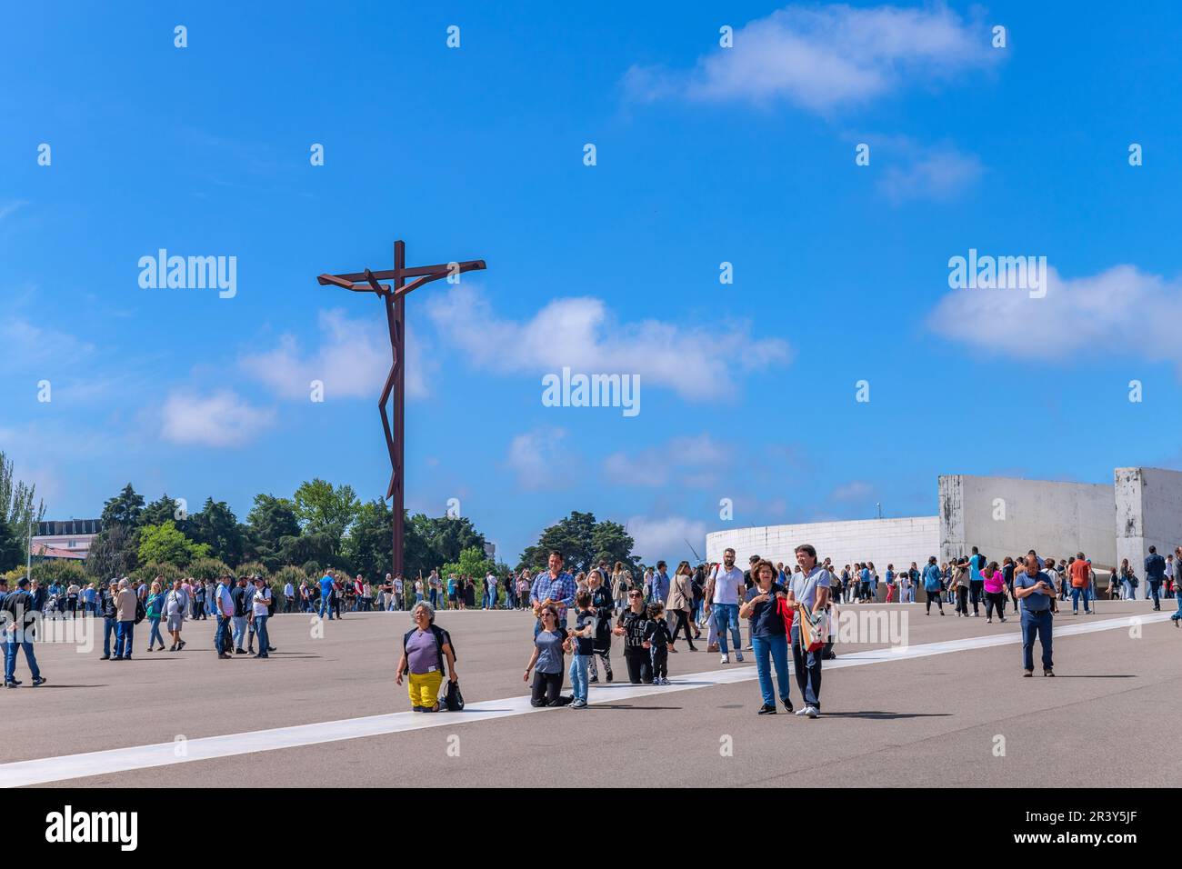 Fatima, Portugal - April 30, 2023: Church ceremonies related to the ...