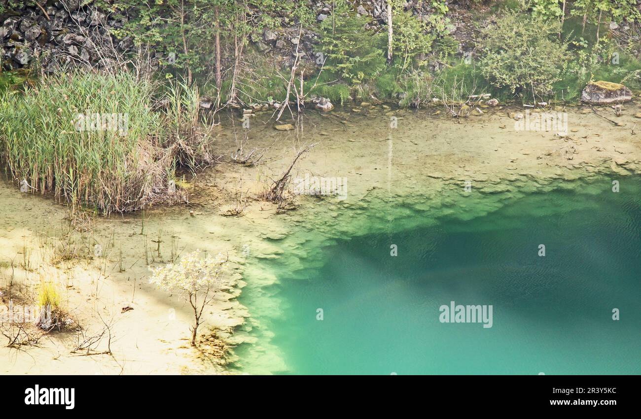 Crater lake HÃ¶wenegg near Immendingen Stock Photo - Alamy