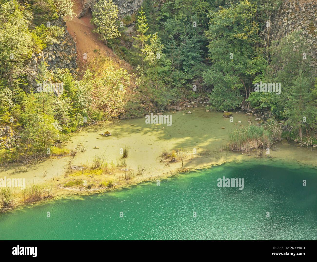 Crater lake HÃ¶wenegg near Immendingen Stock Photo - Alamy