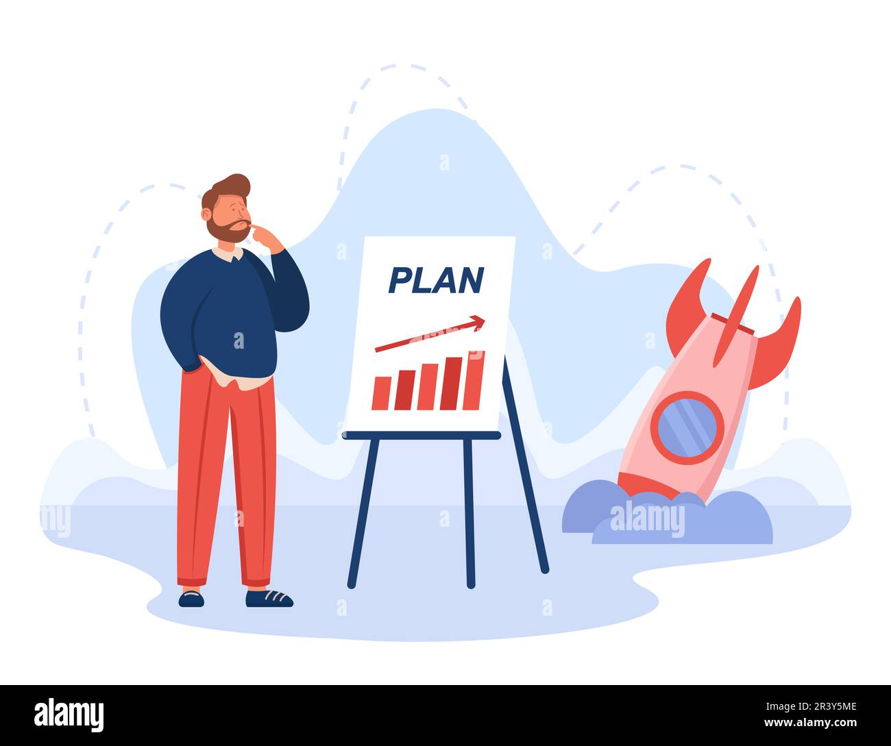 Unsuccessful landing Stock Vector Images - Alamy