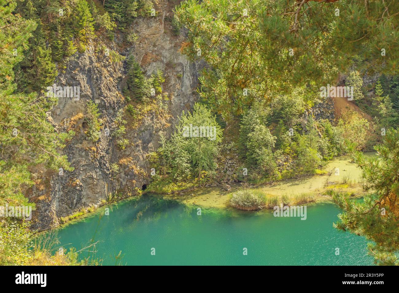 Crater lake HÃ¶wenegg near Immendingen Stock Photo - Alamy
