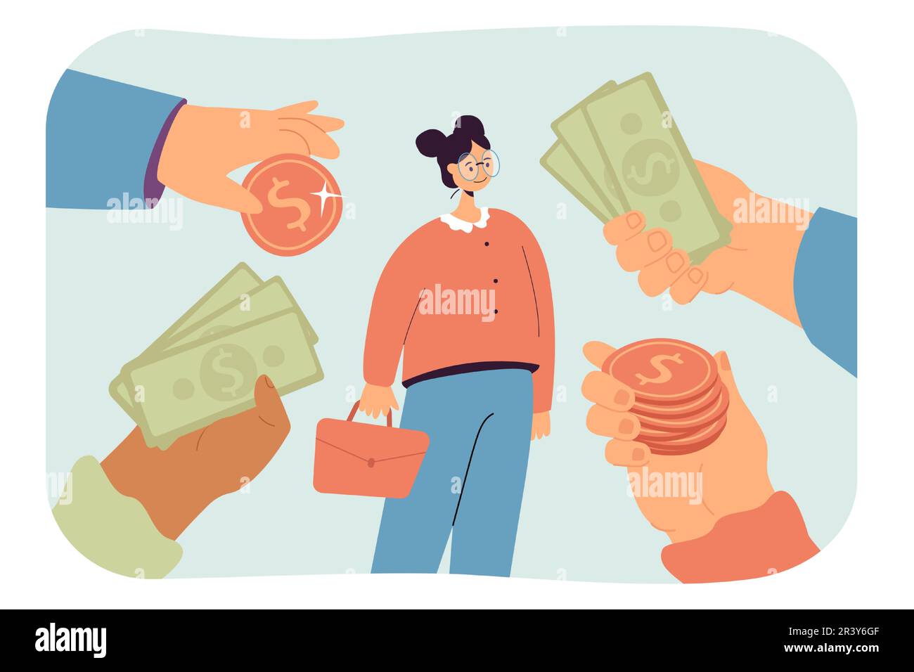 Lucrative business Stock Vector Images - Alamy