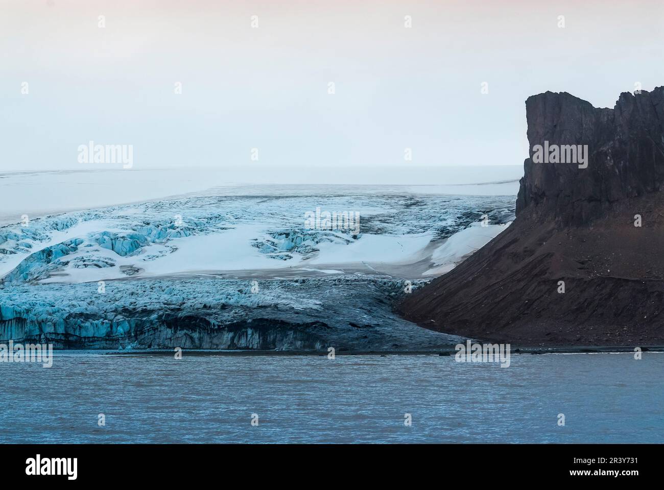 Glacier in Antarctic Continent Stock Photo - Alamy