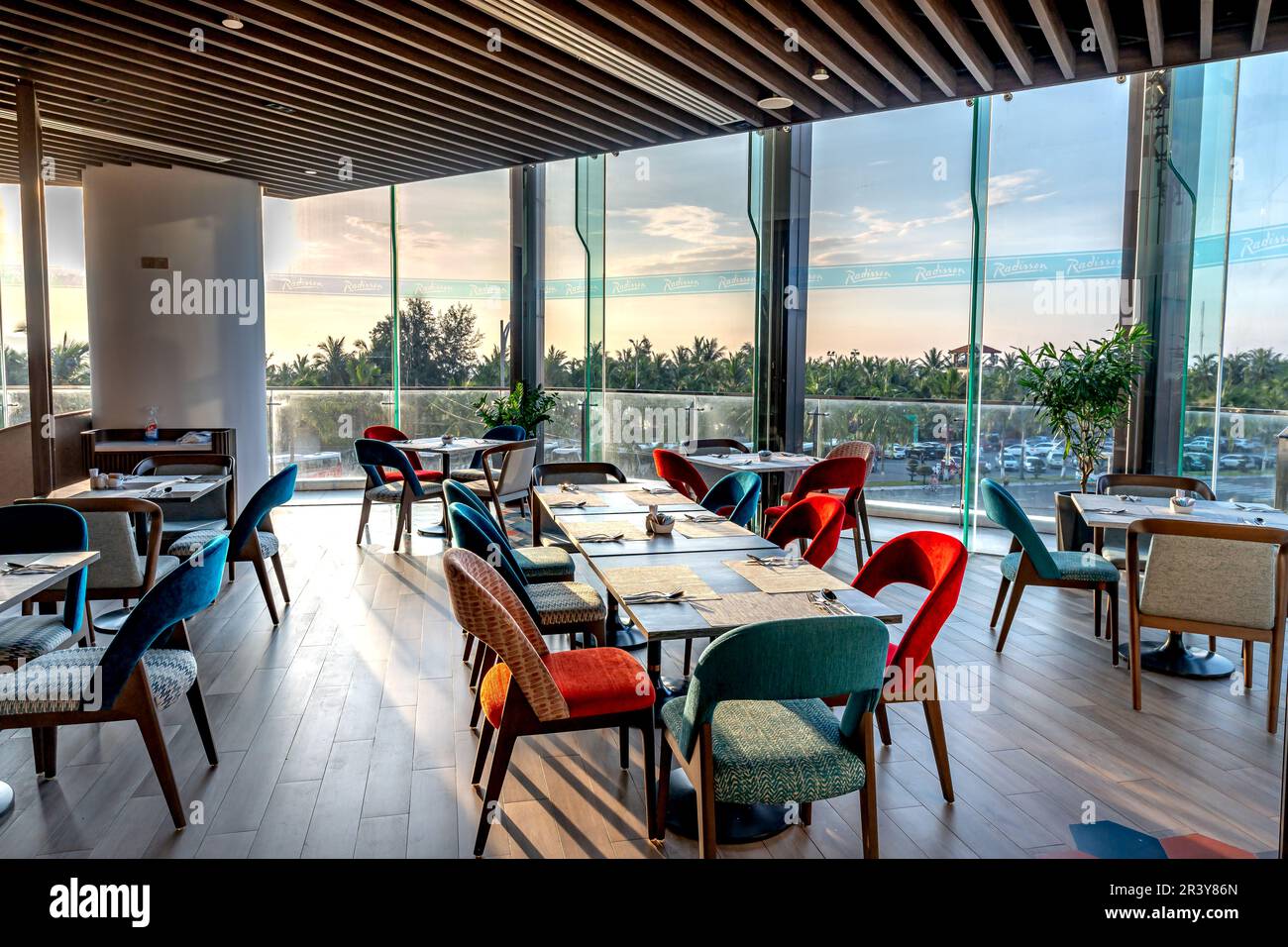 Radisson 5-star hotel Da Nang, Vietnam - May 16, 2023: See the interior ...