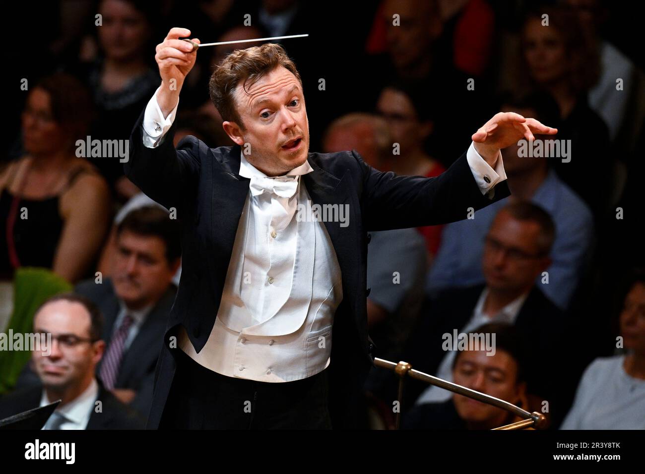 Prague, Czech Republic. 24th May, 2023. Concert by the Bavarian Radio Symphony Orchestra as part ...