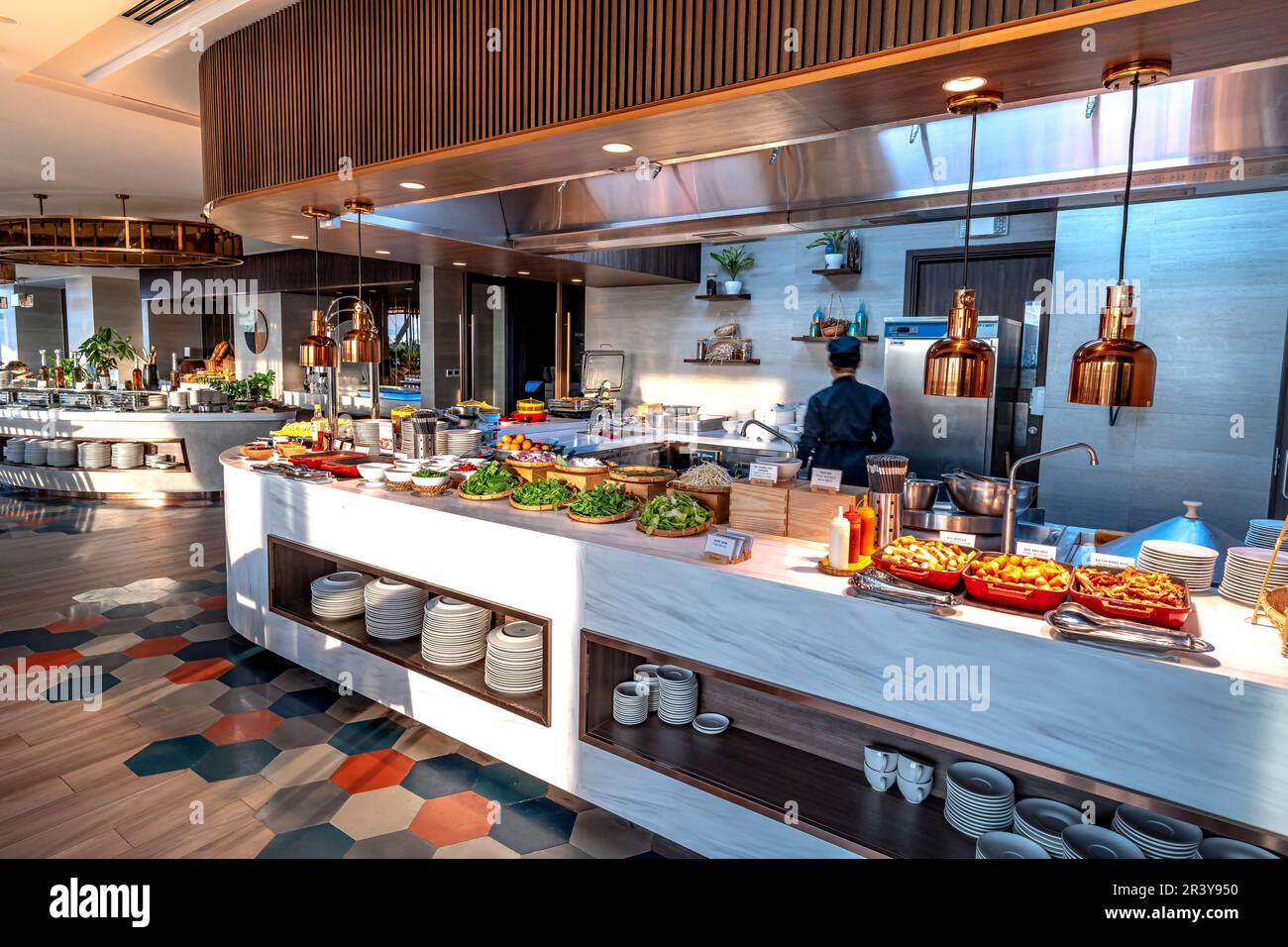 Radisson 5-star hotel Da Nang, Vietnam - May 16, 2023: See the interior ...