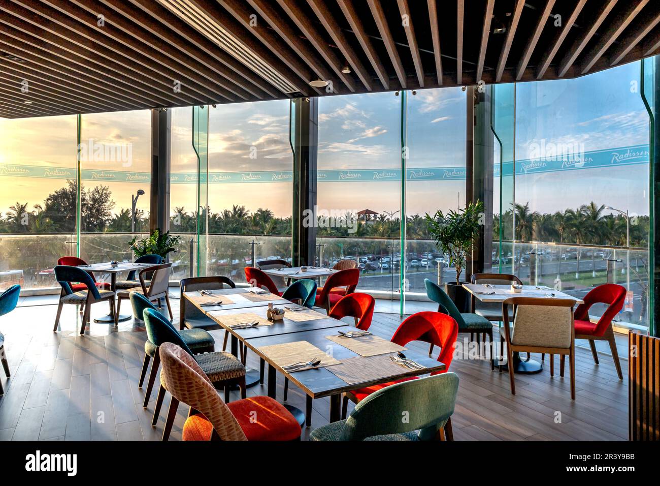 Radisson 5-star hotel Da Nang, Vietnam - May 16, 2023: See the interior ...