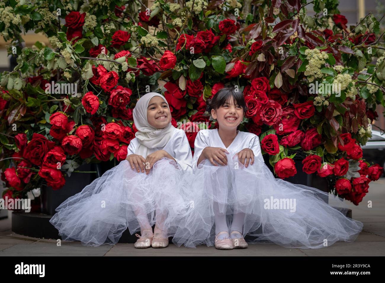London, UK. 25th May 2023. Chelsea in Bloom: Young dancers from Grace ...