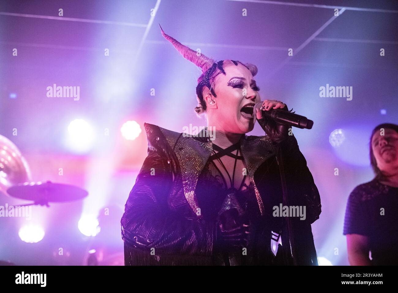 Battle Beast performing at La 2 de Sala Apolo, Barcelona 22 May. 2023 ...