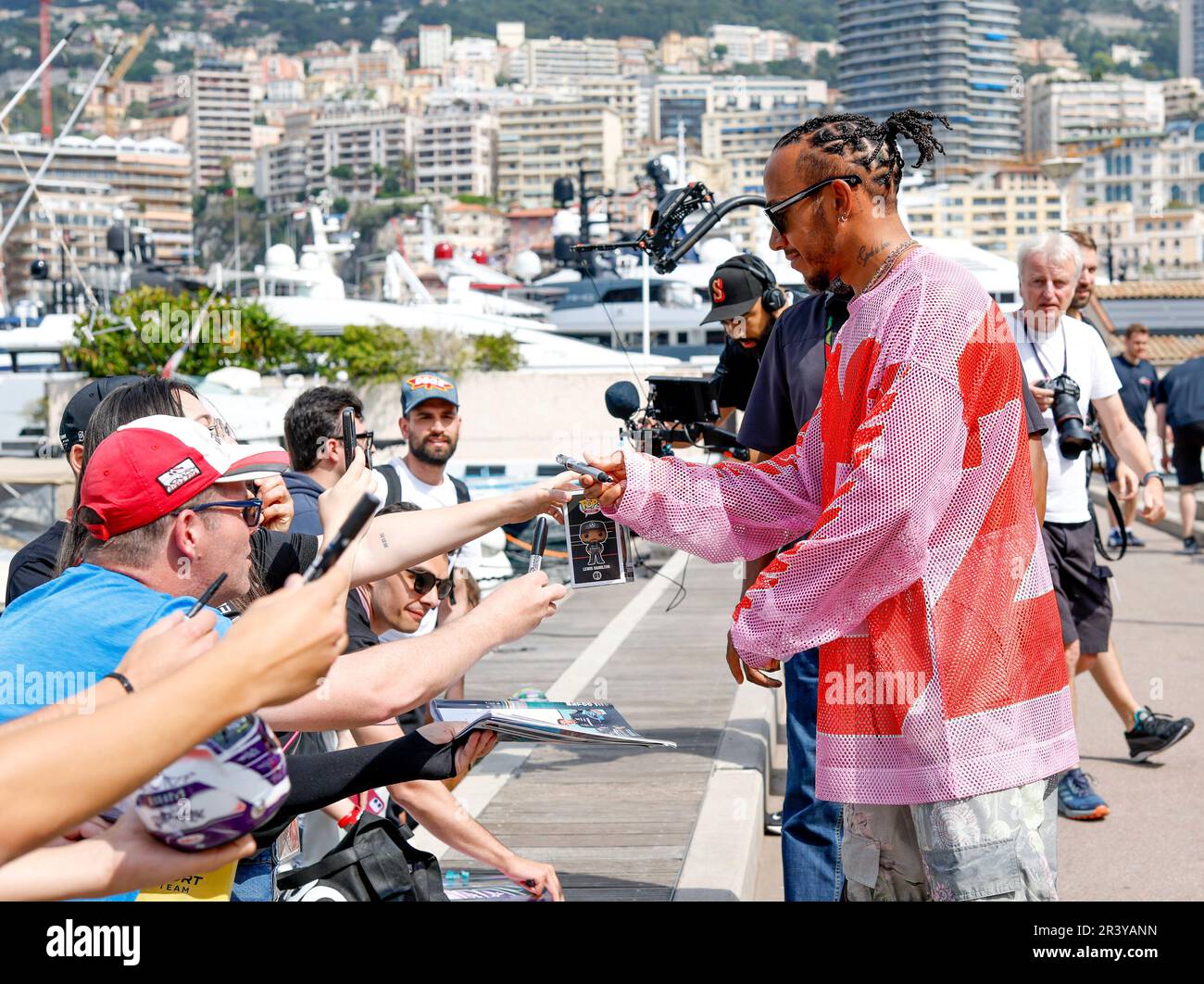 Monte-Carlo, Monaco. 25th May, 2023. #44 Lewis Hamilton (GBR, Mercedes ...