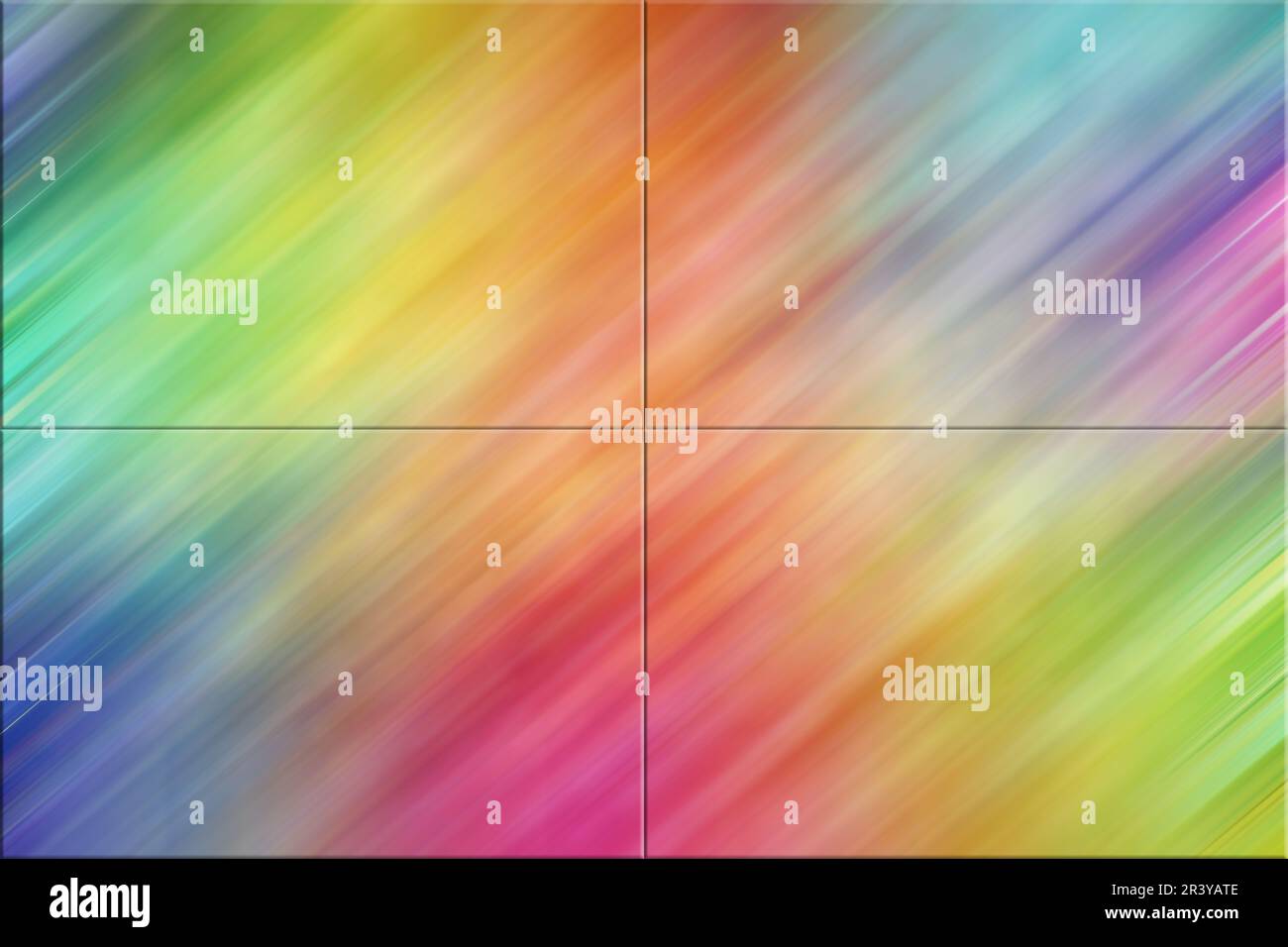 Abstract rainbow gradient tiles texture, blurred colored design ...