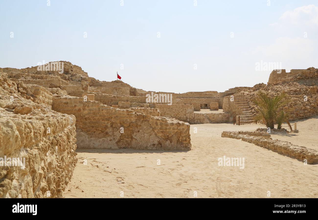 Amazing Ruins of the Qal'at al-Bahrain Or the Portuguese Fort, Ancient ...