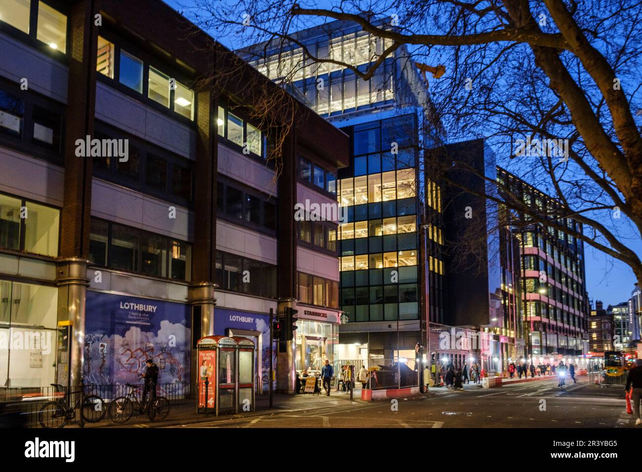 Soho district area hi-res stock photography and images - Alamy