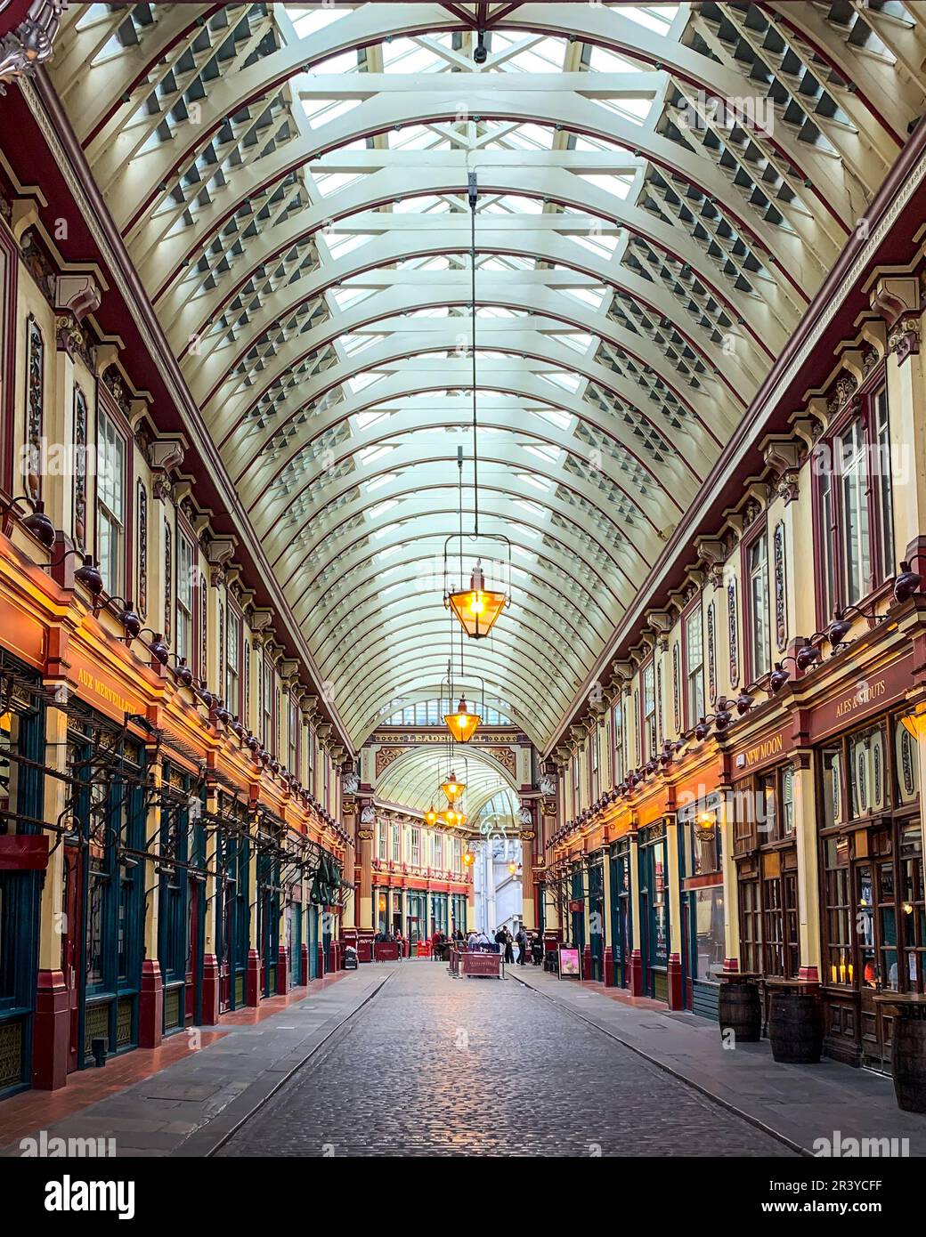 Inside Leadenhall covered market in London, UK Stock Photo - Alamy