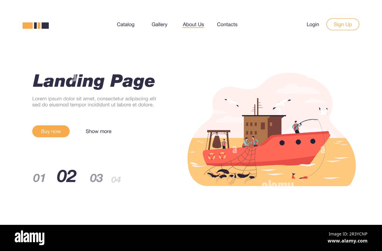 Man fish in sea Cut Out Stock Images & Pictures - Alamy