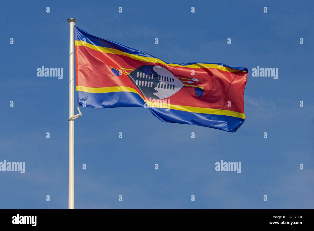 Eswatini flag hi-res stock photography and images - Alamy
