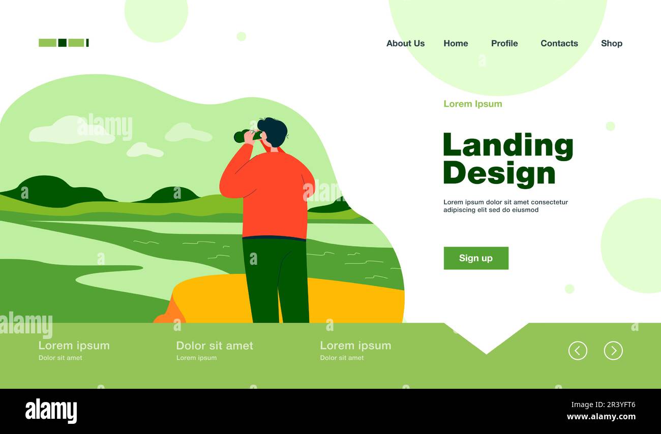 Exploring view Stock Vector Images - Alamy