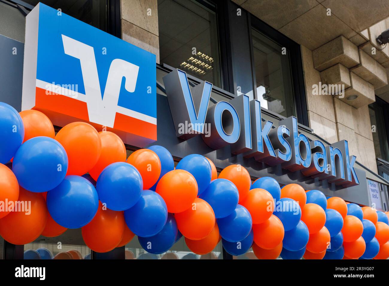 Volksbank logo hi-res stock photography and images - Alamy