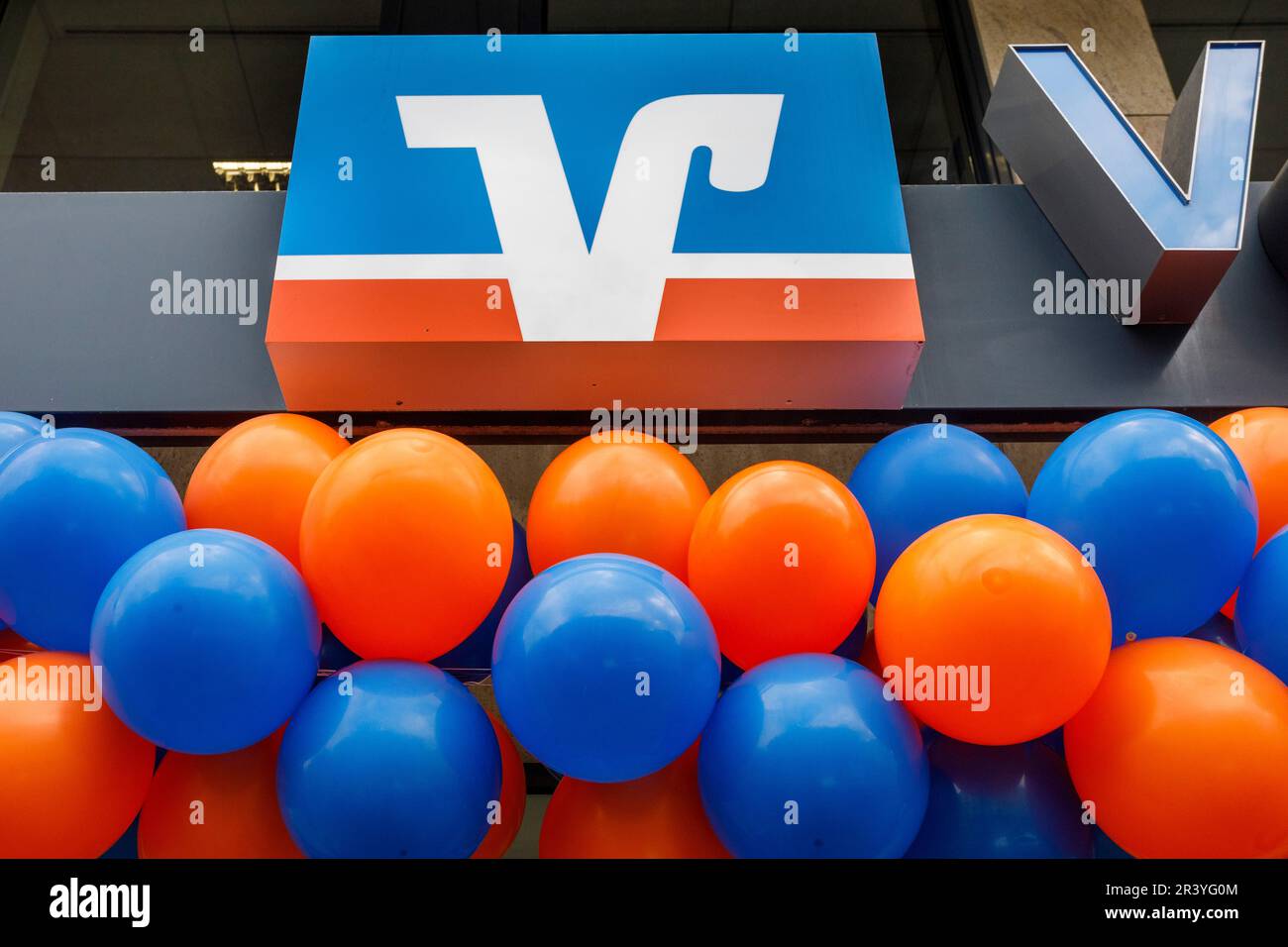 Volksbank logo hi-res stock photography and images - Alamy