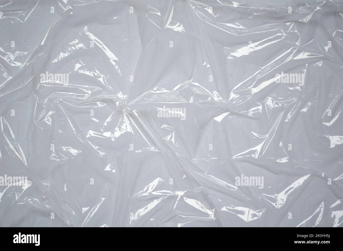Plastic wrap texture for overlay. wrinkled stretched plastic effect ...