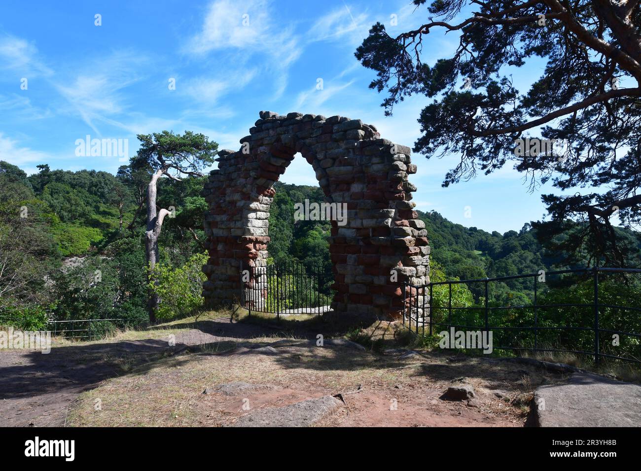 Hawkstone Park Follies, Shrewsbury, Shropshire, UK Stock Photo - Alamy