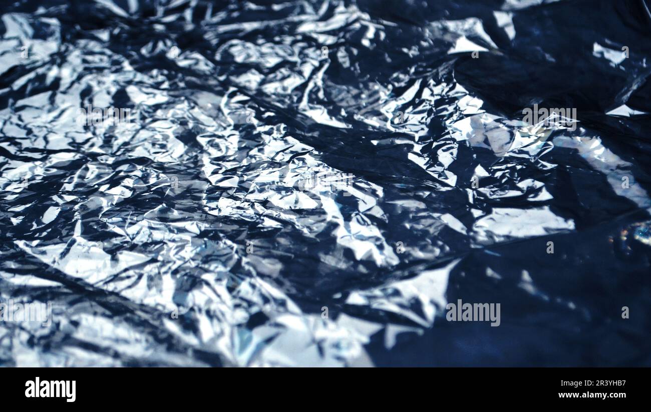 Plastic wrap texture for overlay. wrinkled stretched plastic effect ...