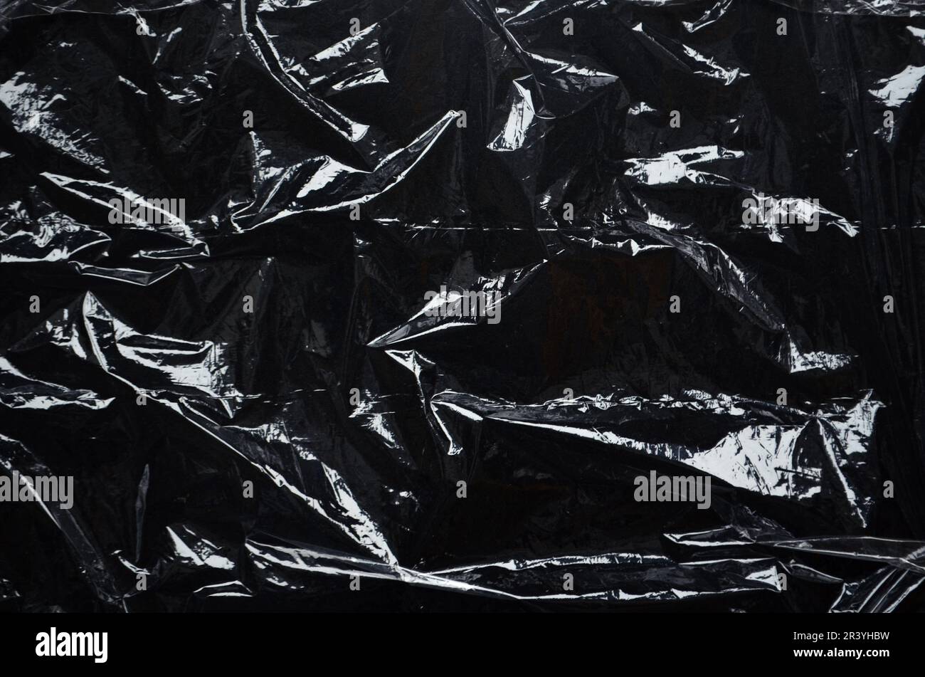 Plastic wrap texture for overlay. wrinkled stretched plastic effect ...
