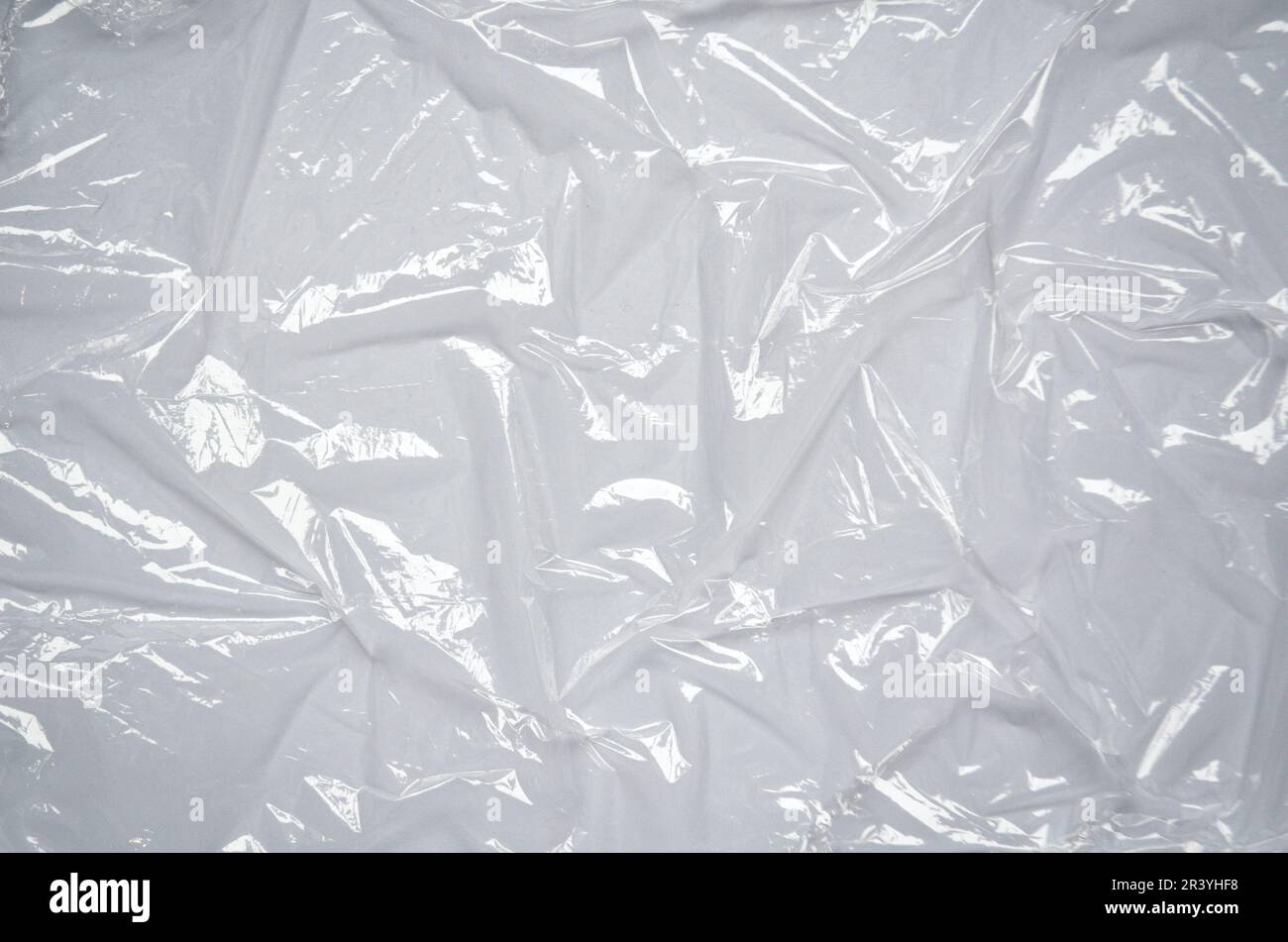 Plastic wrap texture for overlay. wrinkled stretched plastic effect ...
