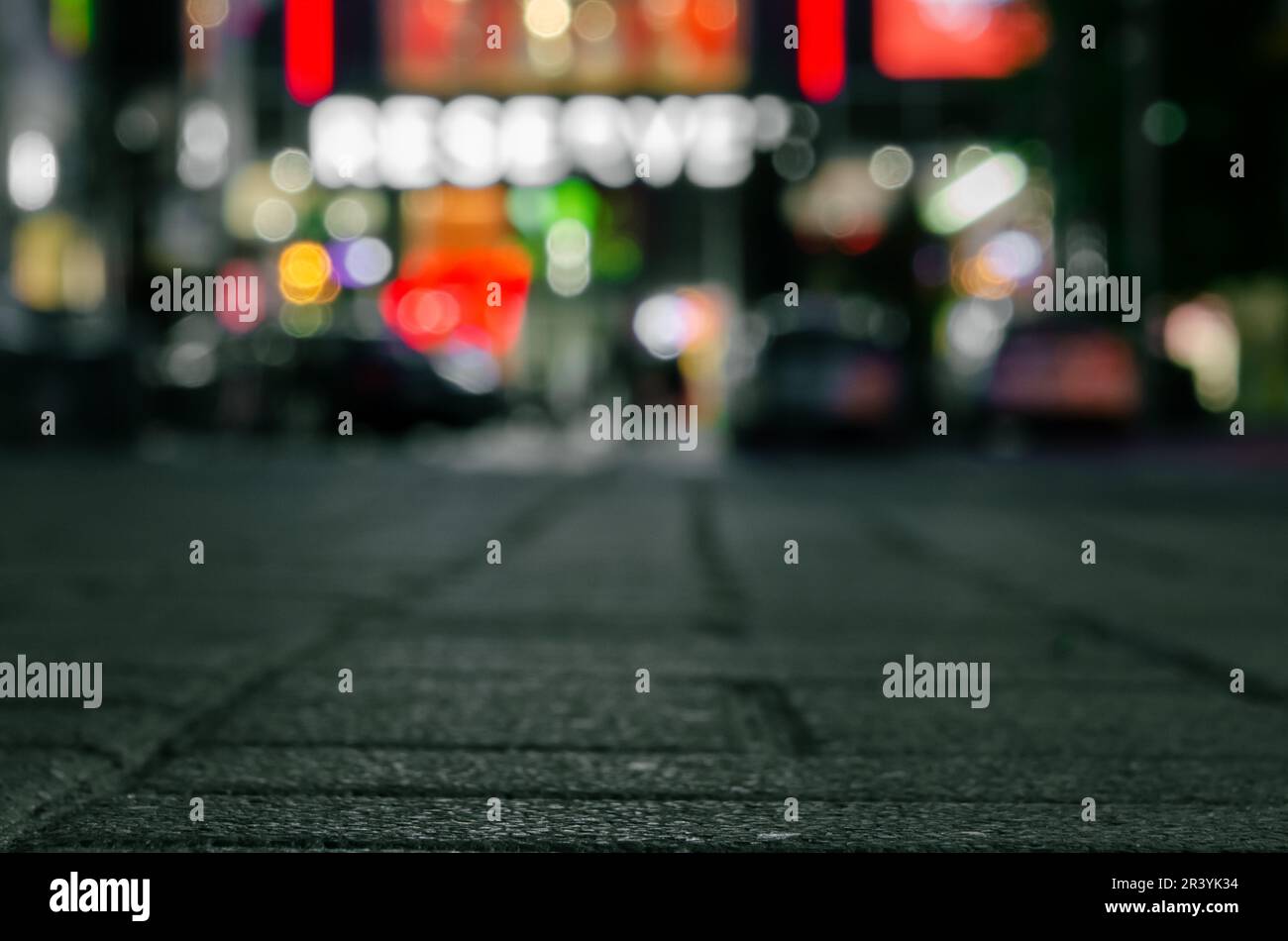 Urban backdrop of night bokeh as backdrop. Evening city image out of ...