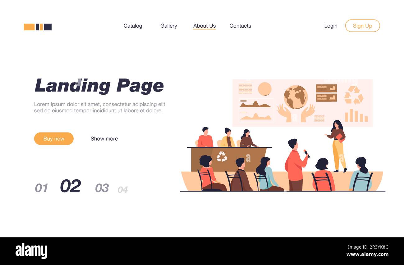 Press conference question Stock Vector Images - Alamy