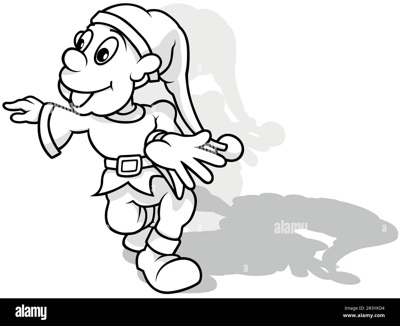 Elf forest Black and White Stock Photos & Images - Alamy