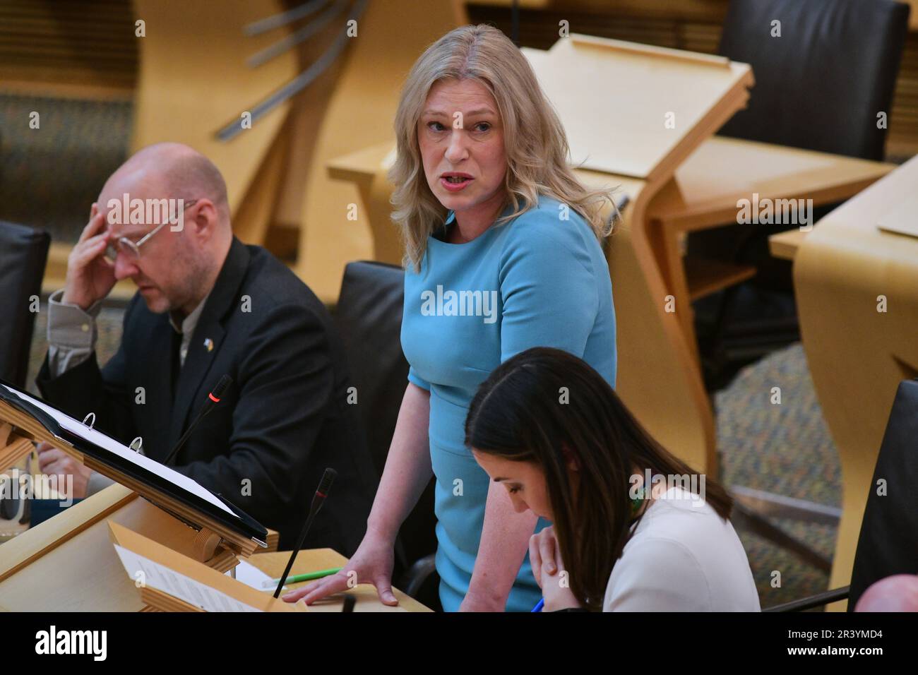 Edinburgh Scotland, UK 25 May 2023. Gillian Martin at the Scottish ...