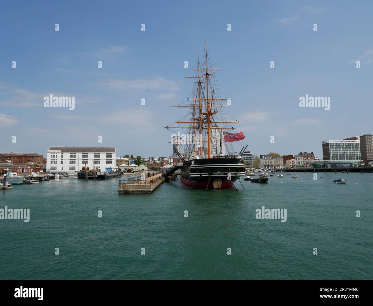 Portsmouth Historic Dockyard, Hampshire, England Stock Photo - Alamy