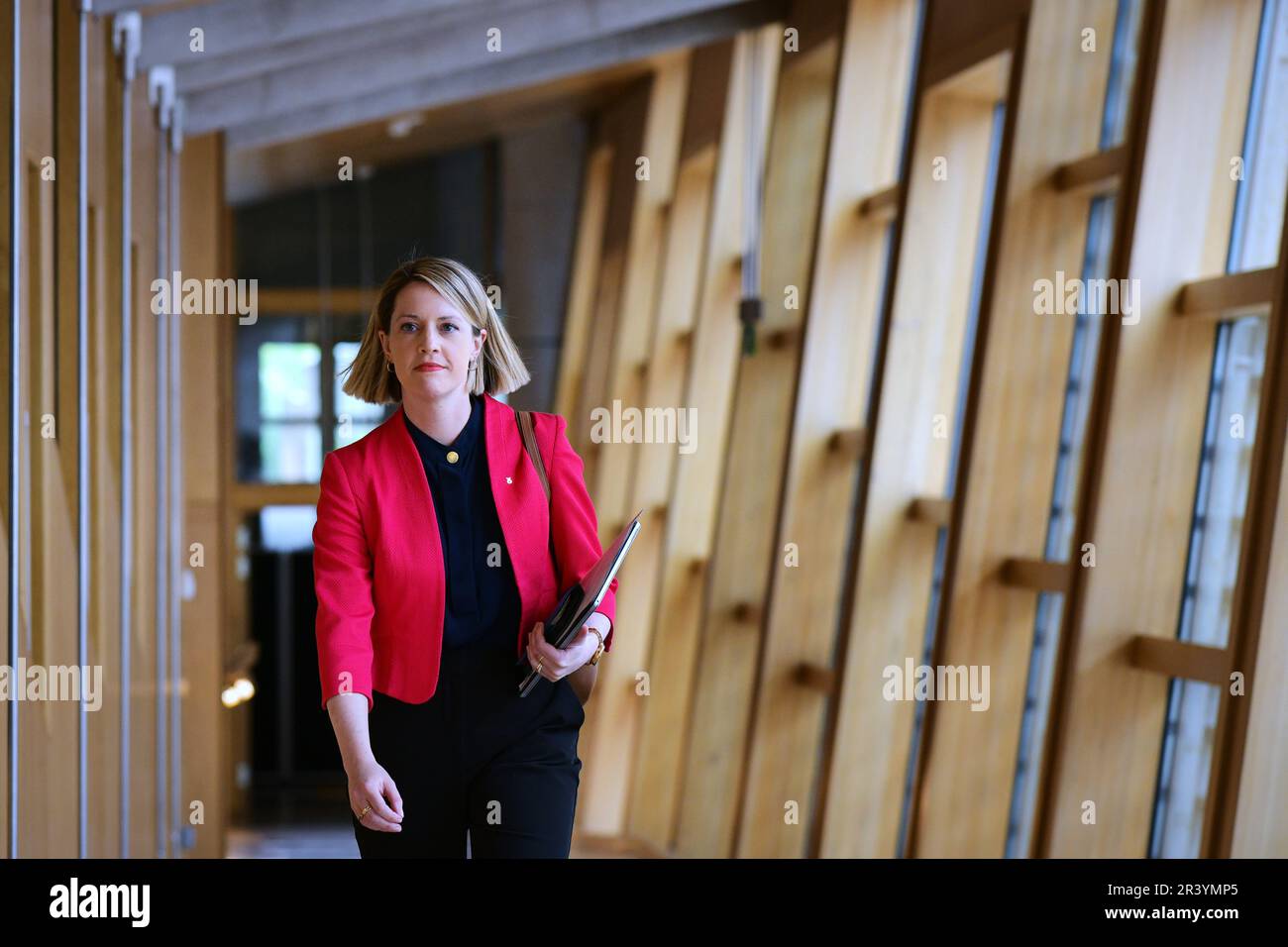 Edinburgh Scotland, UK 25 May 2023. Jenny Gilruth at the Scottish ...
