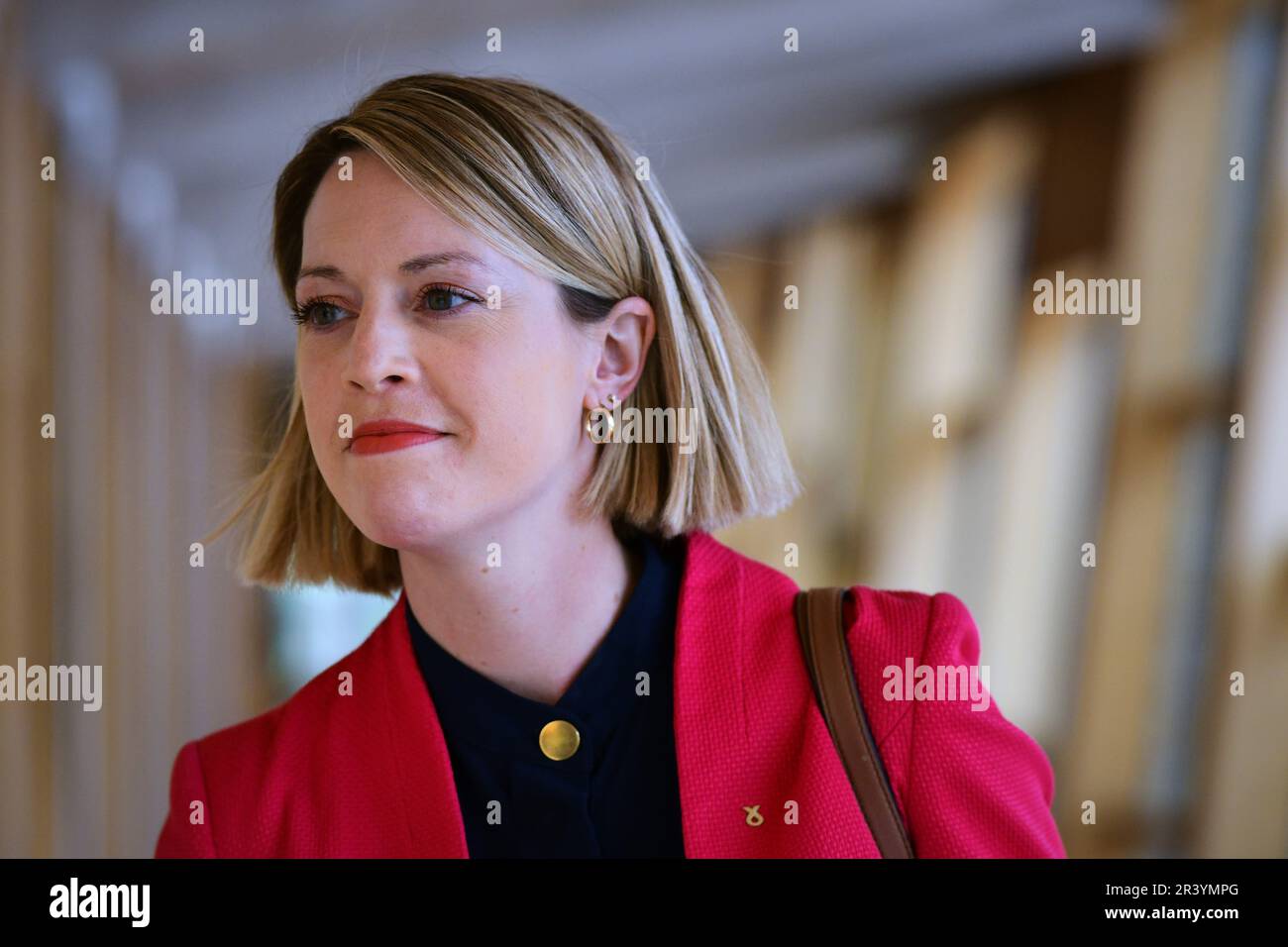 Edinburgh Scotland, UK 25 May 2023. Jenny Gilruth at the Scottish ...