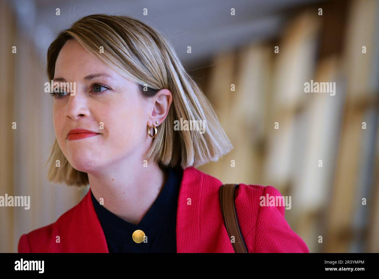 Edinburgh Scotland, UK 25 May 2023. Jenny Gilruth at the Scottish ...