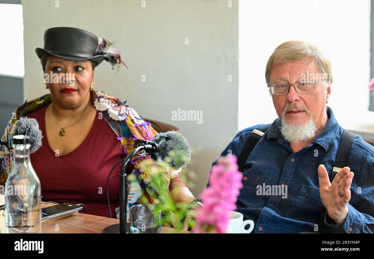 Prague, Czech Republic. 25th May, 2023. Klangforum Wien composer-in ...