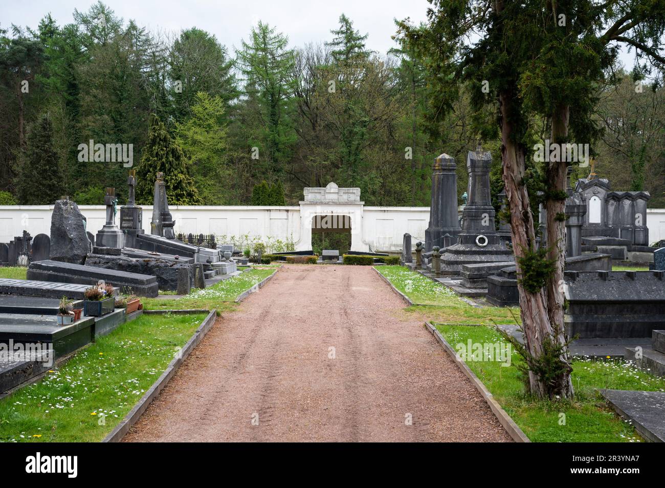 Watermael-Boitsfort, Brussels Capital Region, Belgium - April 29, 2023 ...