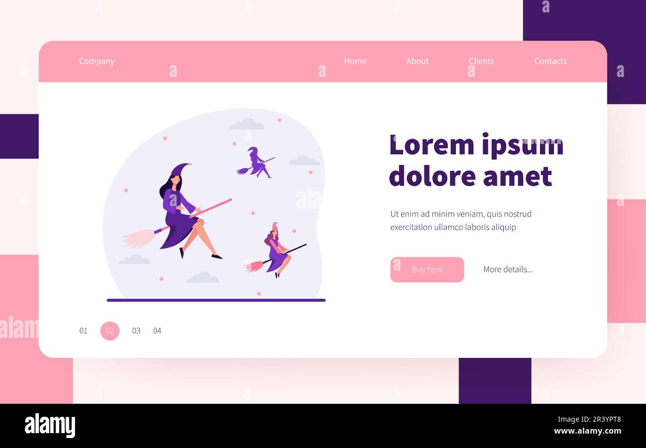 Female witches Stock Vector Images - Alamy