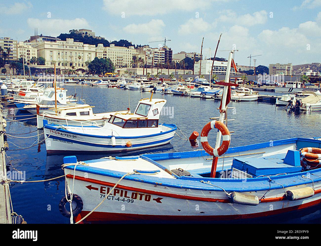 Harbour. Cartagena, Murcia, Spain Stock Photo - Alamy