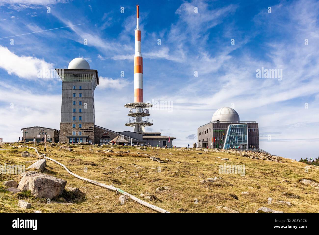 Impressions from the Brocken summit Stock Photo - Alamy