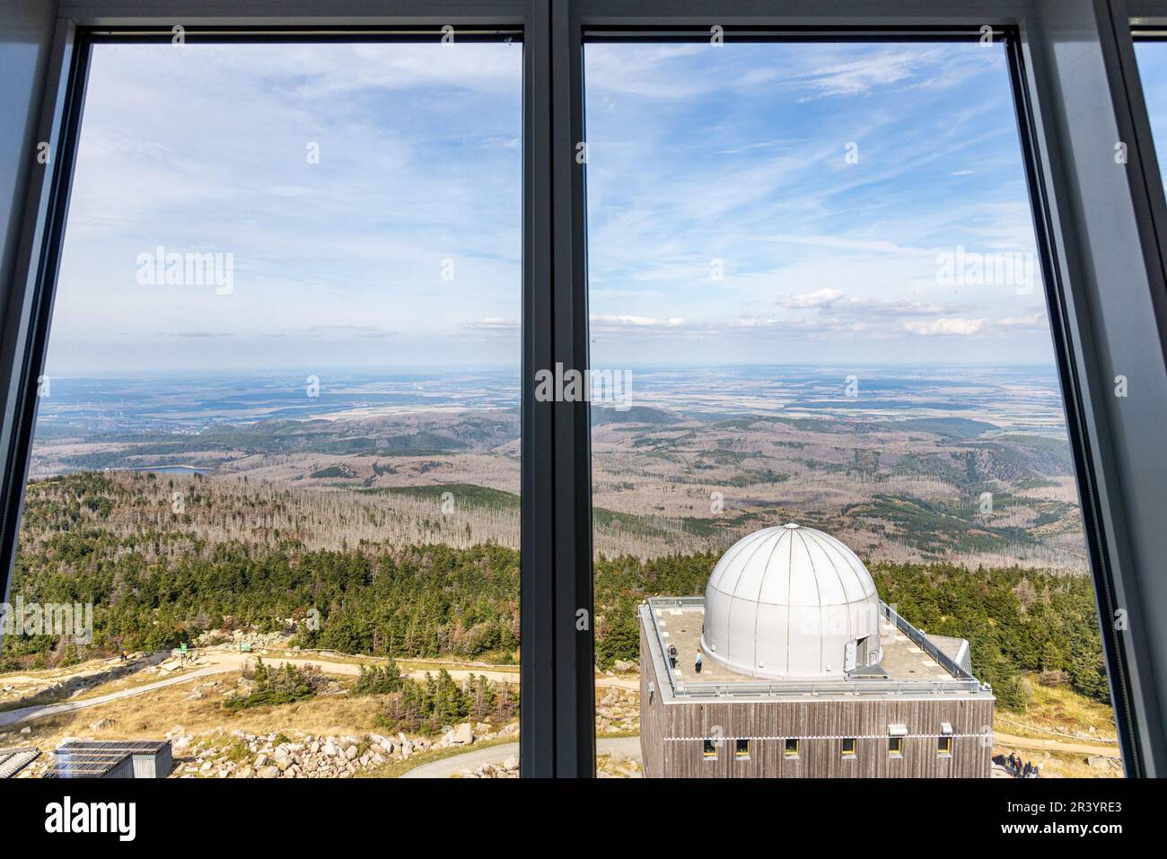 Impressions from the Brocken summit Stock Photo - Alamy