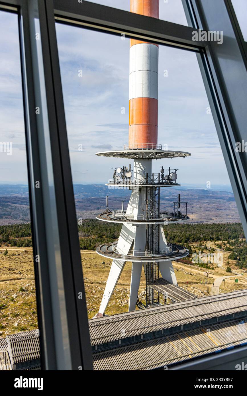 Impressions from the Brocken summit Stock Photo - Alamy