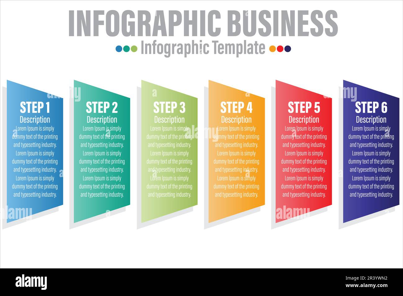 Timeline 6 Steps, six 6 option shape table chart elements with steps,road map,options,milestone ...