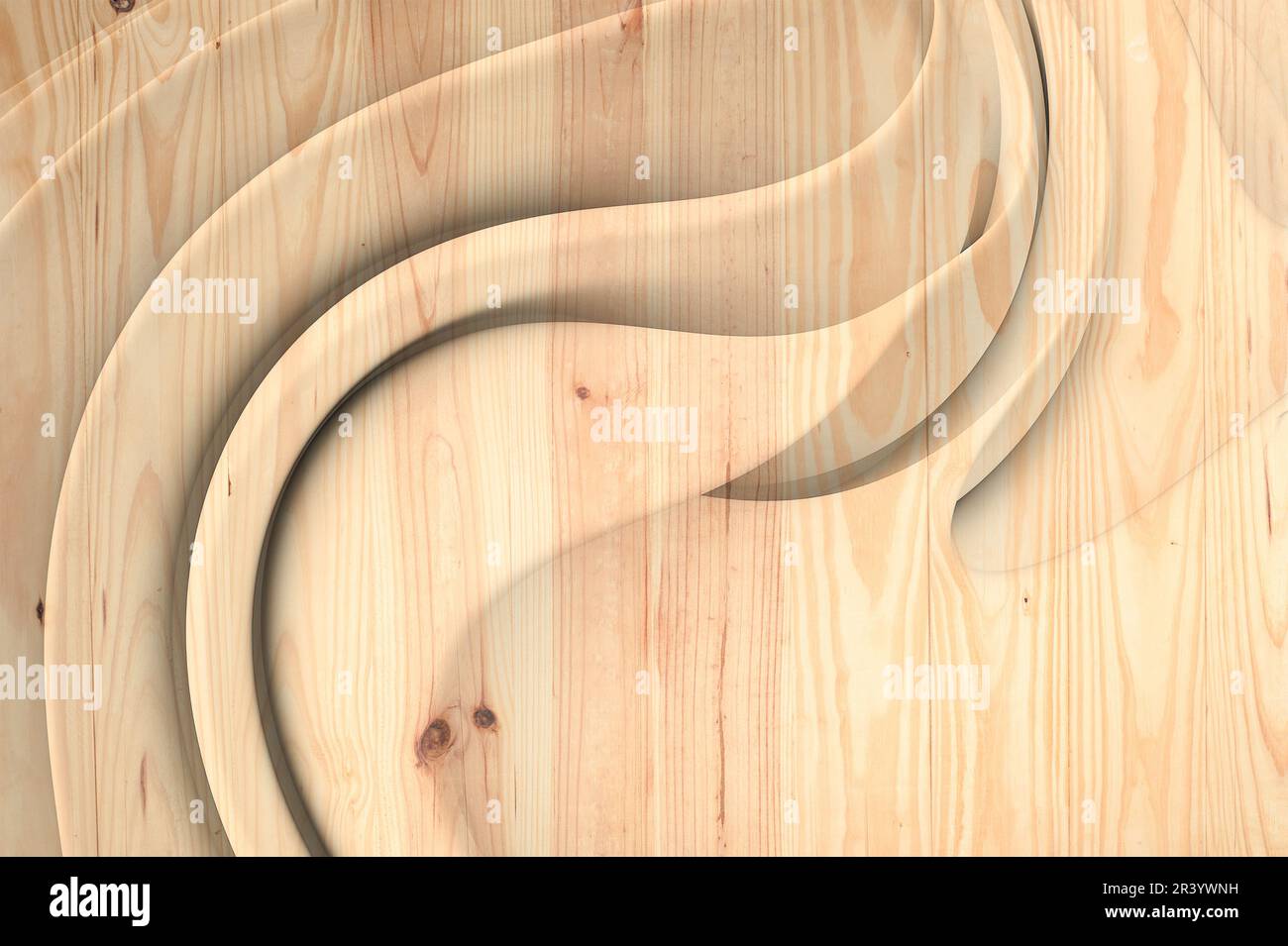 Carved wood texture pattern, 3d illustration Stock Photo - Alamy