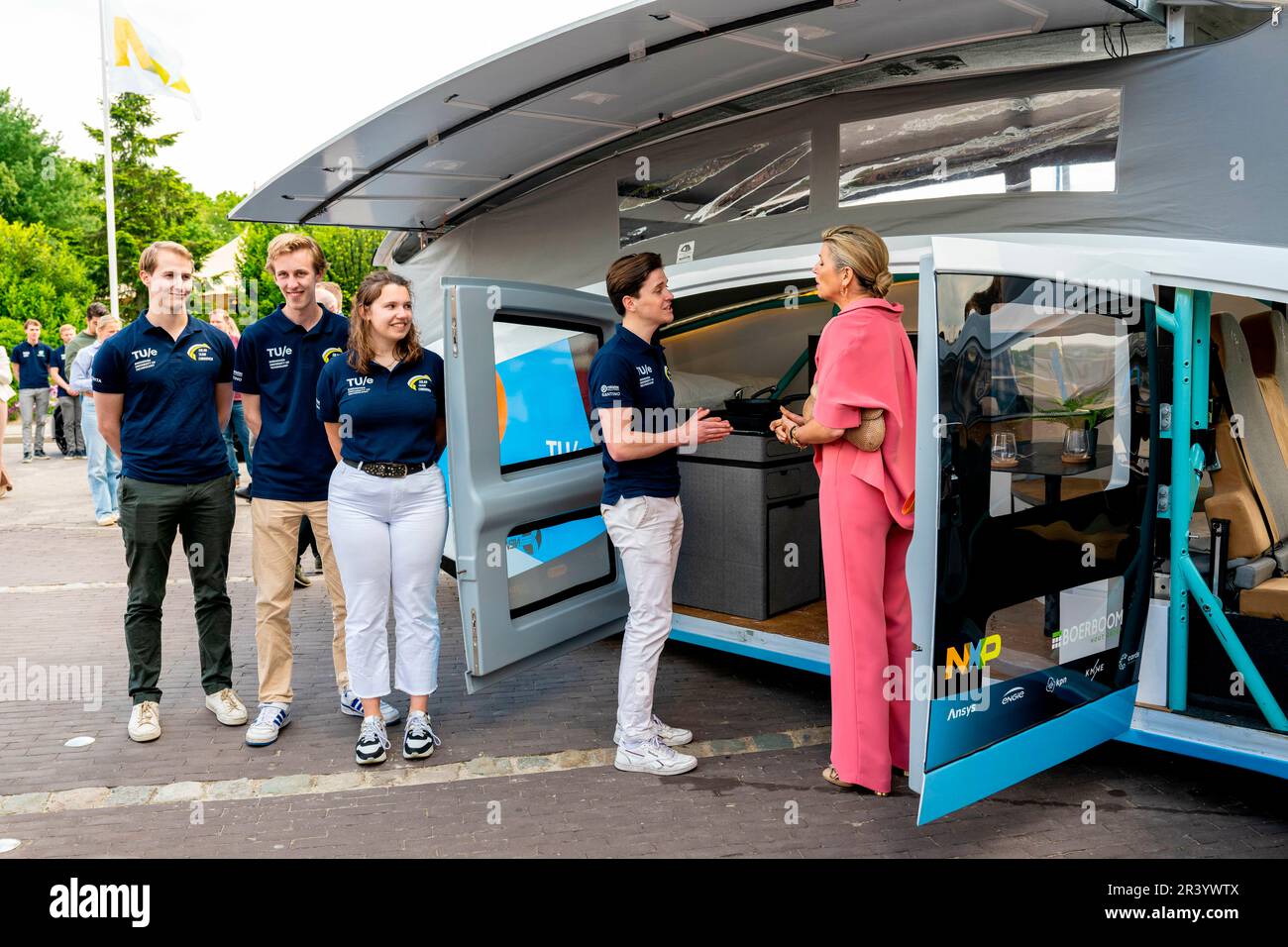 Nijmegen, Niederlande. 25th May, 2023. Queen Maxima of The Netherlands ...