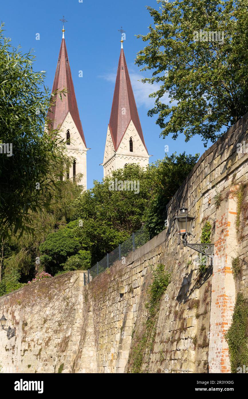 Pictures from the district town Halberstadt Harz Stock Photo - Alamy