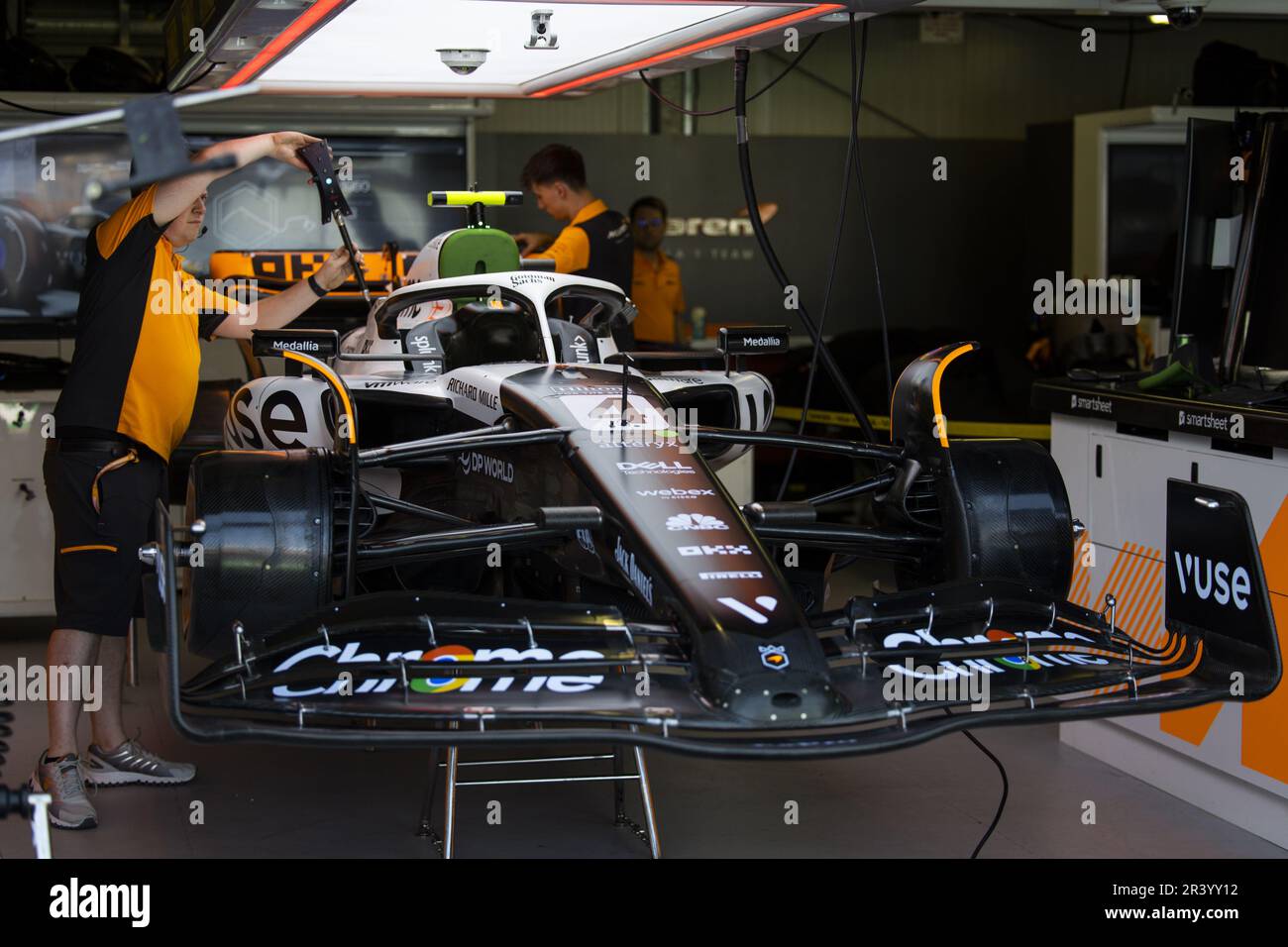 McLaren F1 Team MCL60, mechanical detail during the Formula 1 Grand ...