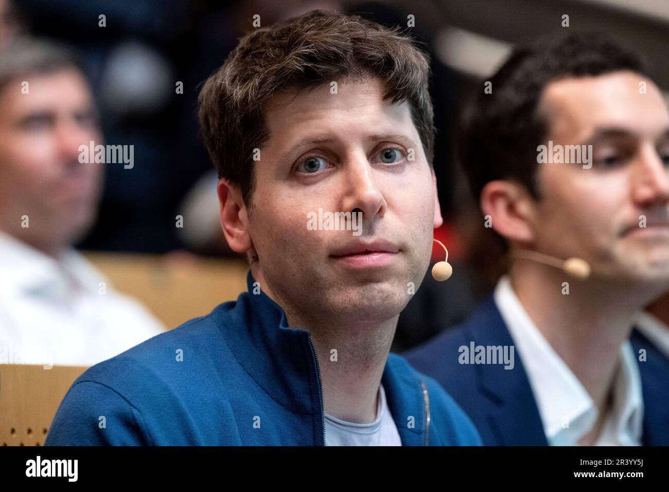 CEO of OpenAI and inventor of the AI software chatGPT Sam Altman ...